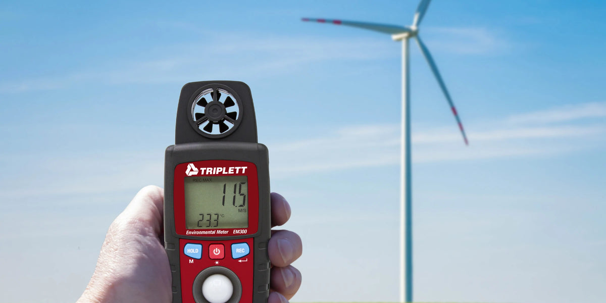 Anemometer in Weather Forecasting and HVAC Application — Triplett Test ...