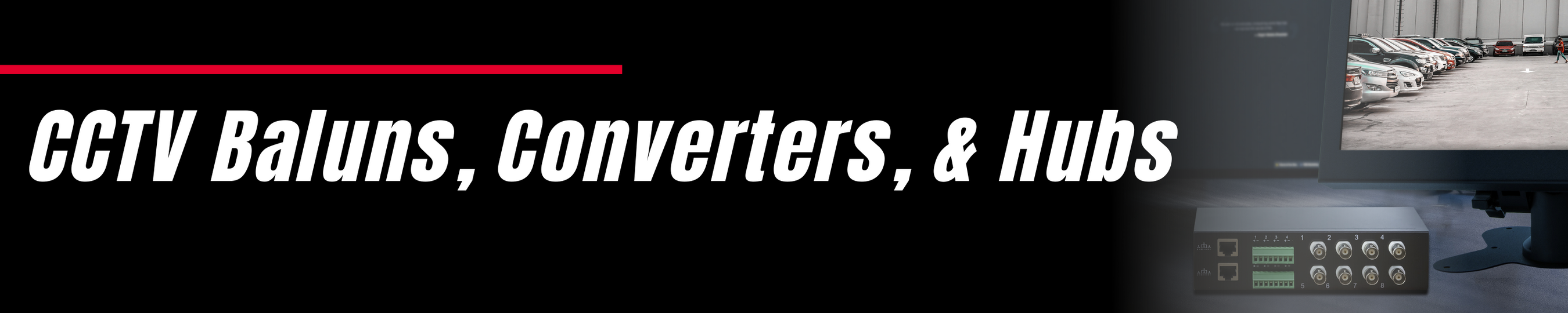 CCTV Video Baluns | Ground Loop Isolators | Video Hub — Triplett Test ...