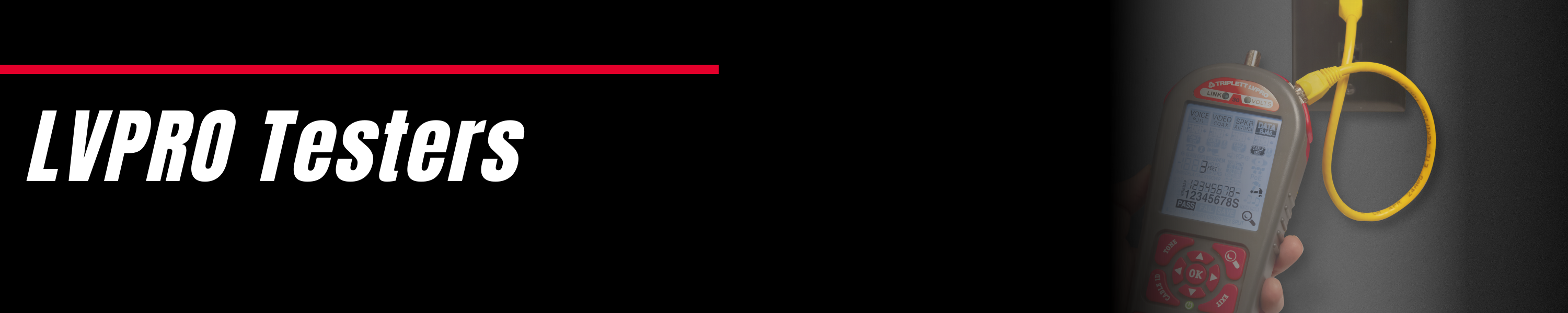 Low Voltage Tools | Low Voltage Cable Testers — Triplett Test Equipment ...