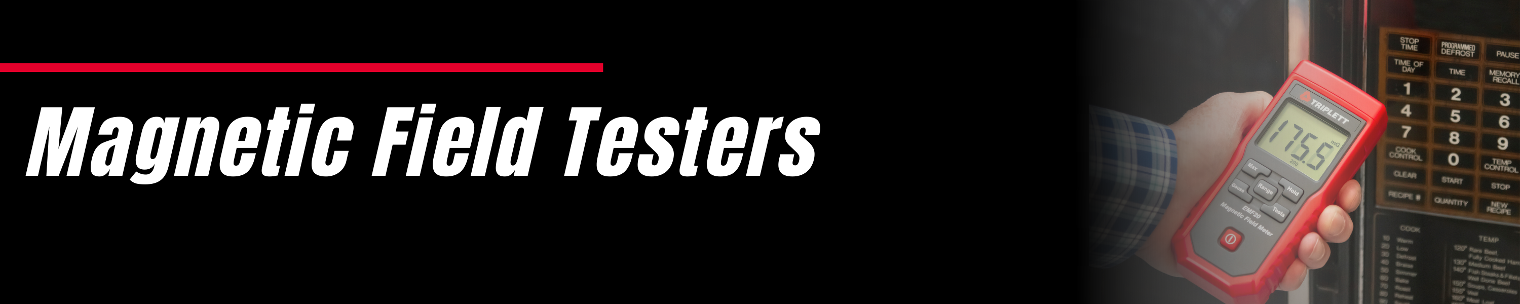 Magnetic Field Detectors | EMF Meters and Field Testers — Triplett Test ...