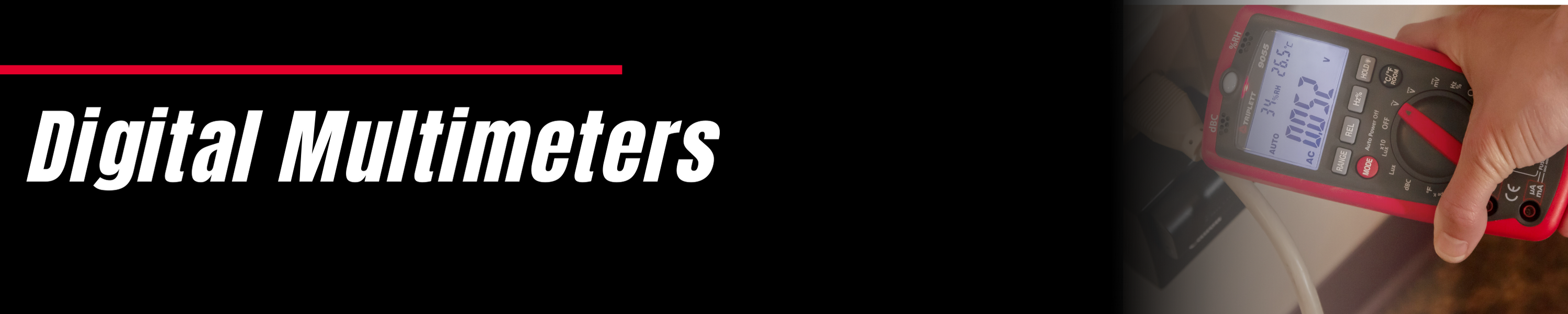 Digital Multimeter DMM | Electrical Multimeters — Triplett Test ...