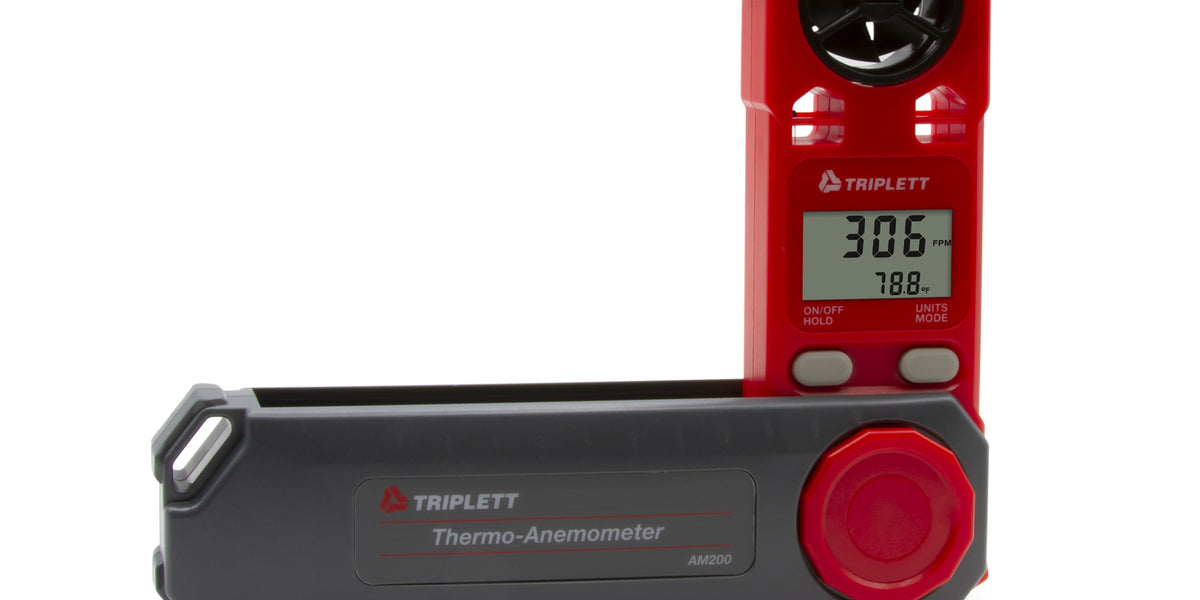 AM200 Pocket Thermo-Anemometer with Wind Chill & Temperature — Triplett ...