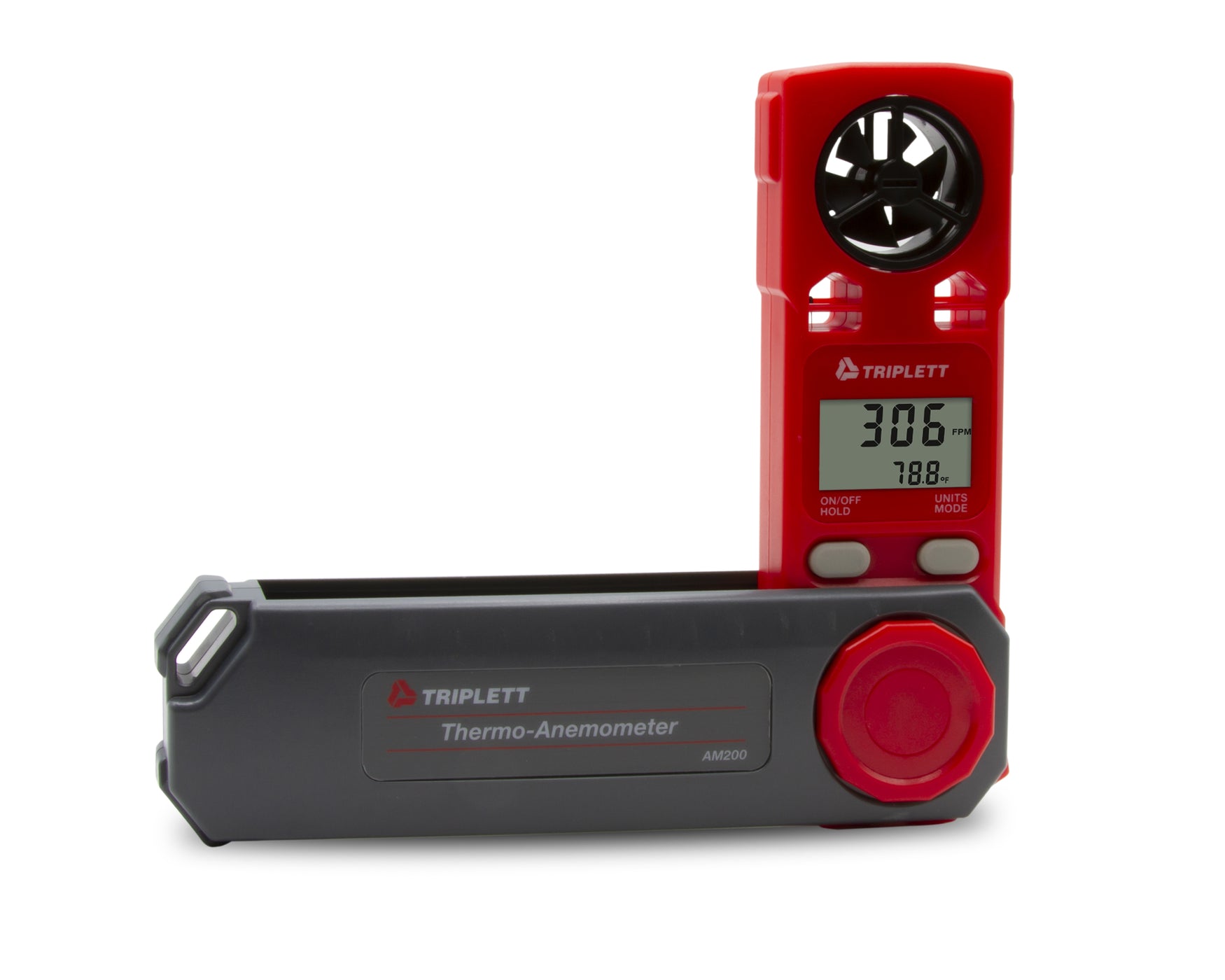 AM200 Pocket Thermo-Anemometer with Wind Chill & Temperature — Triplett ...