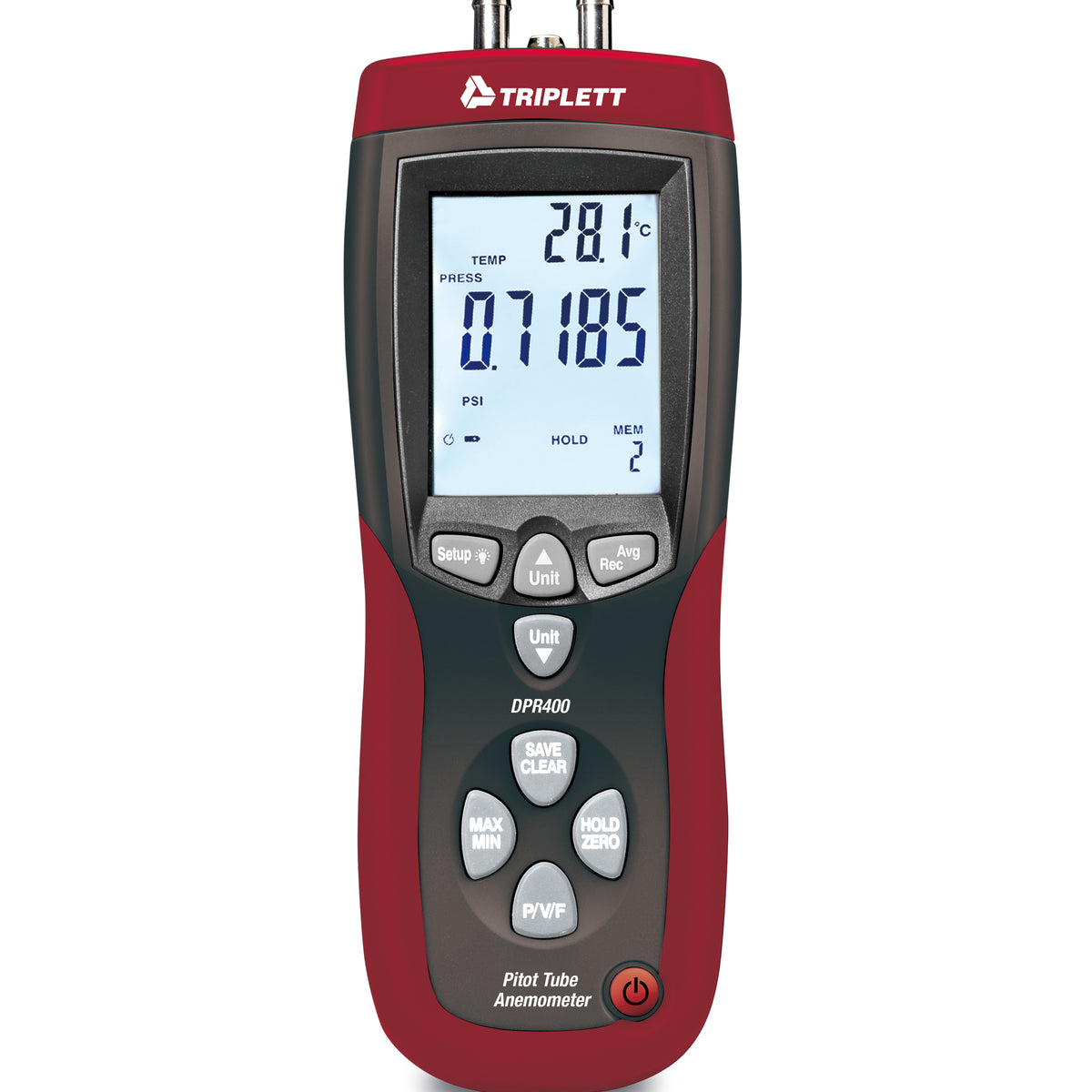 Differential Pressure, Airflow and Pitot Tube Meter - (DPR400 ...
