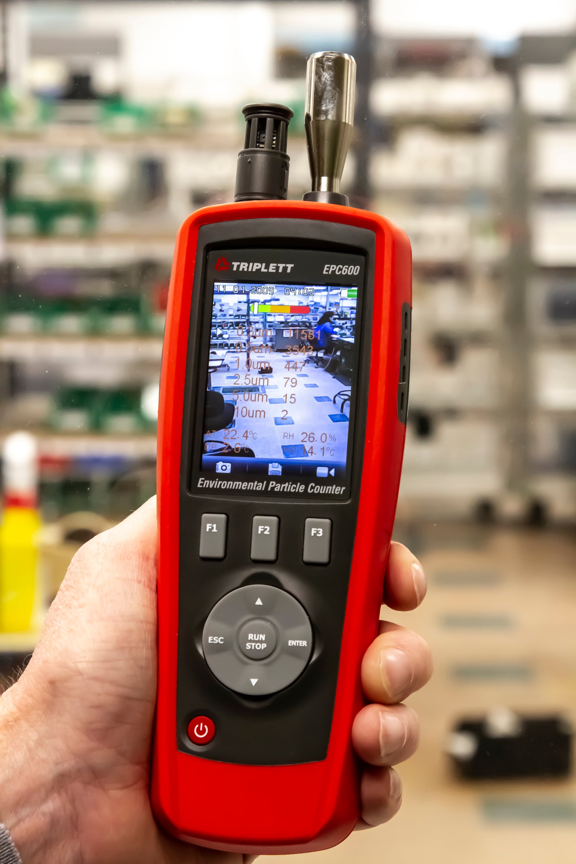 Environmental Particle Counter with built in camera - (EPC600 ...