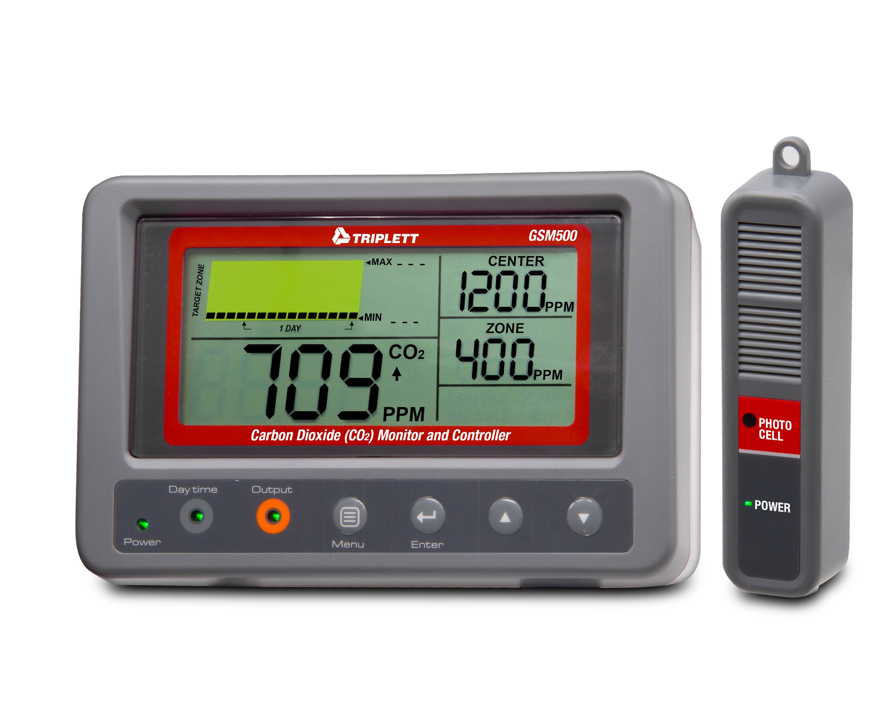 GSM500 Carbon Dioxide Monitor/Controller — Triplett Test Equipment & Tools