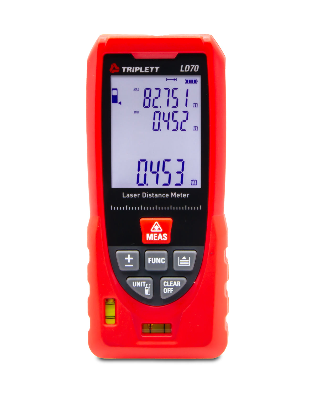 Laser Distance Meter | Digital Laser Distance Measurer LD70 — Triplett ...