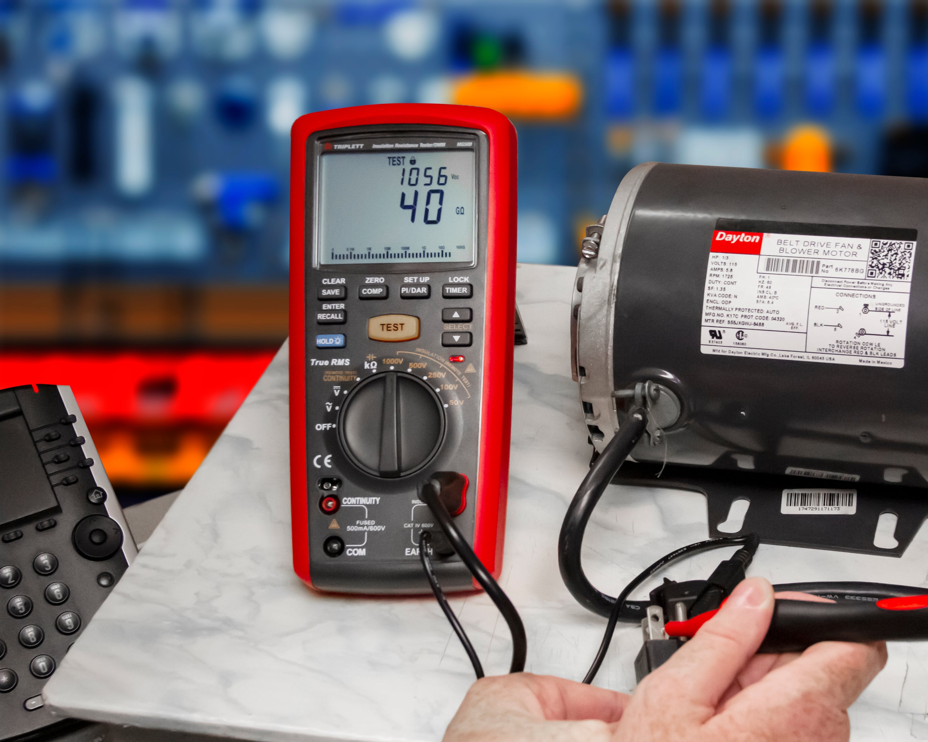 Insulation Resistance Tester MG500 | Accurate High Voltage Testing ...
