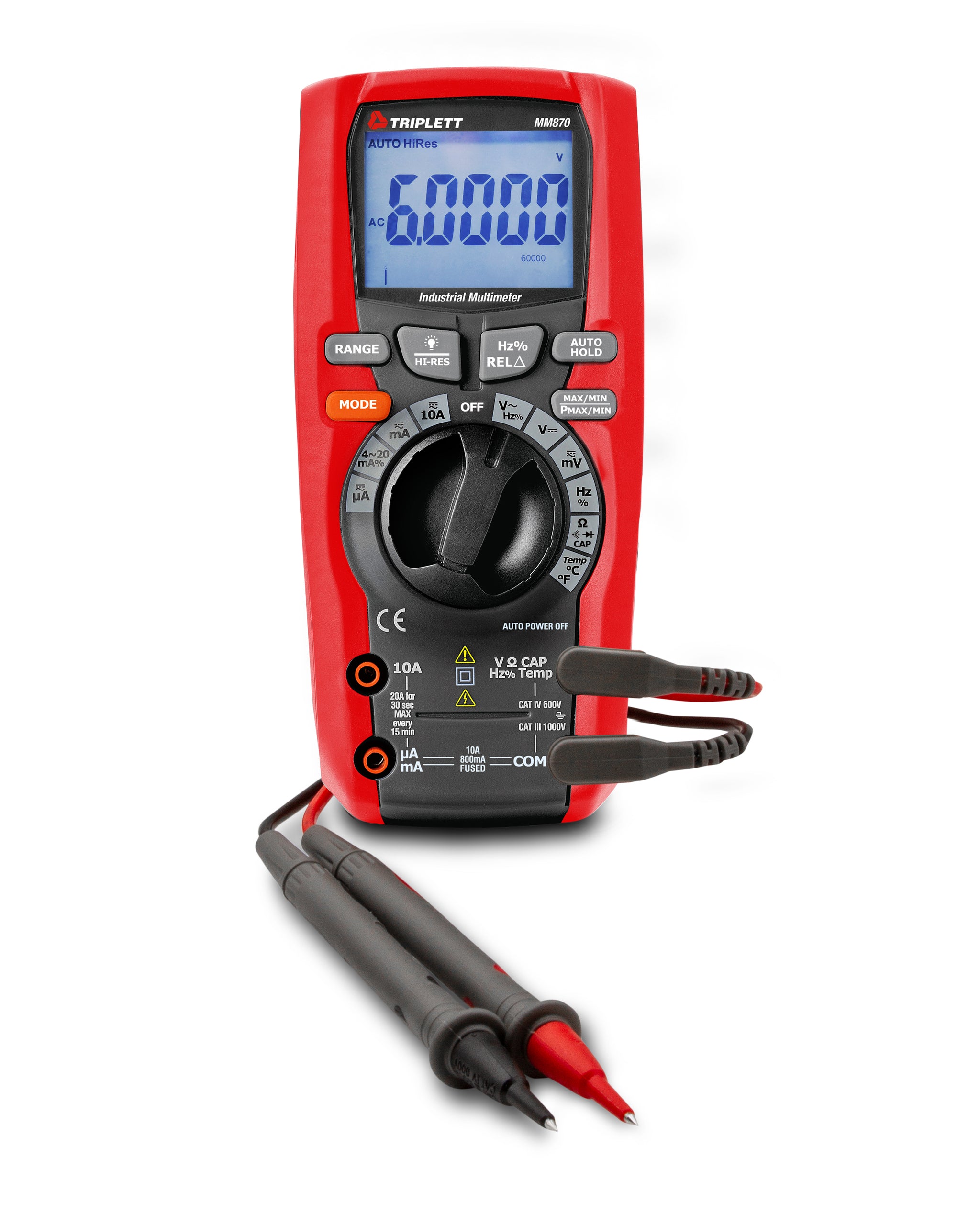 Digital Multimeter DMM | Electrical Multimeters — Triplett Test ...
