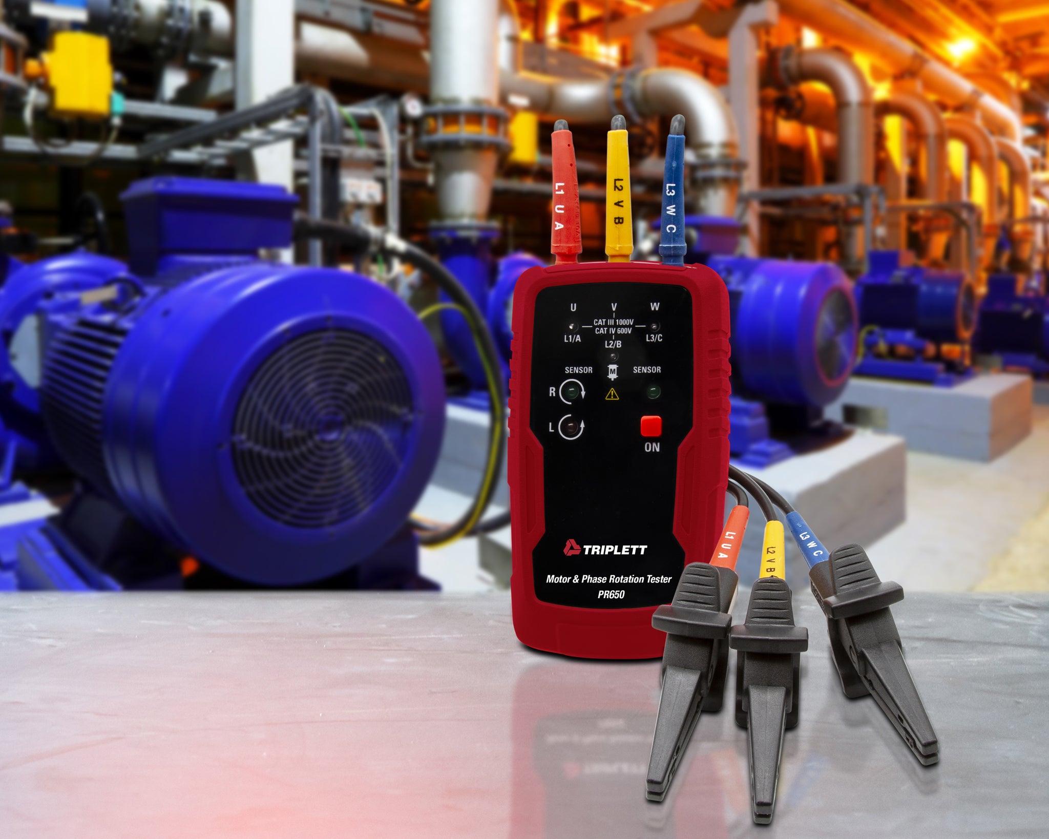 Motor & Phase Rotation Testers | 3 Phase Testers — Triplett Test ...