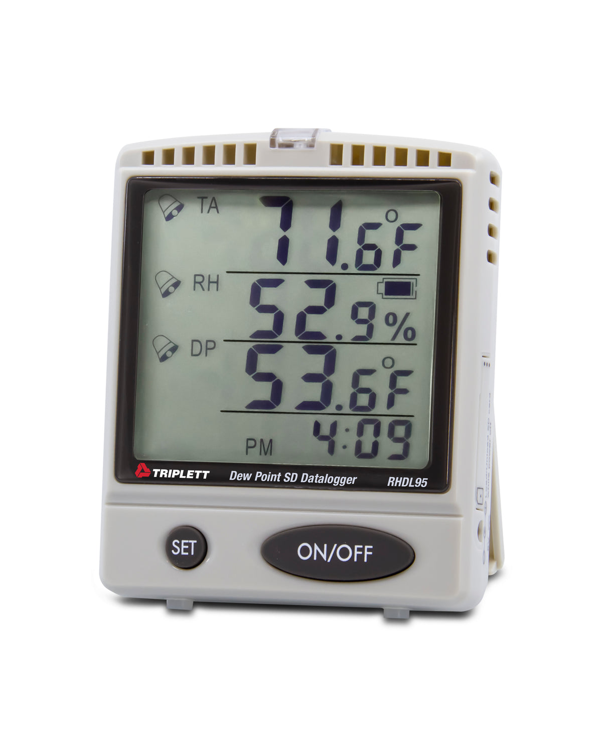 Humidity/Temperature/Dew Point SD Datalogger- (RHDL95) — Triplett Test ...