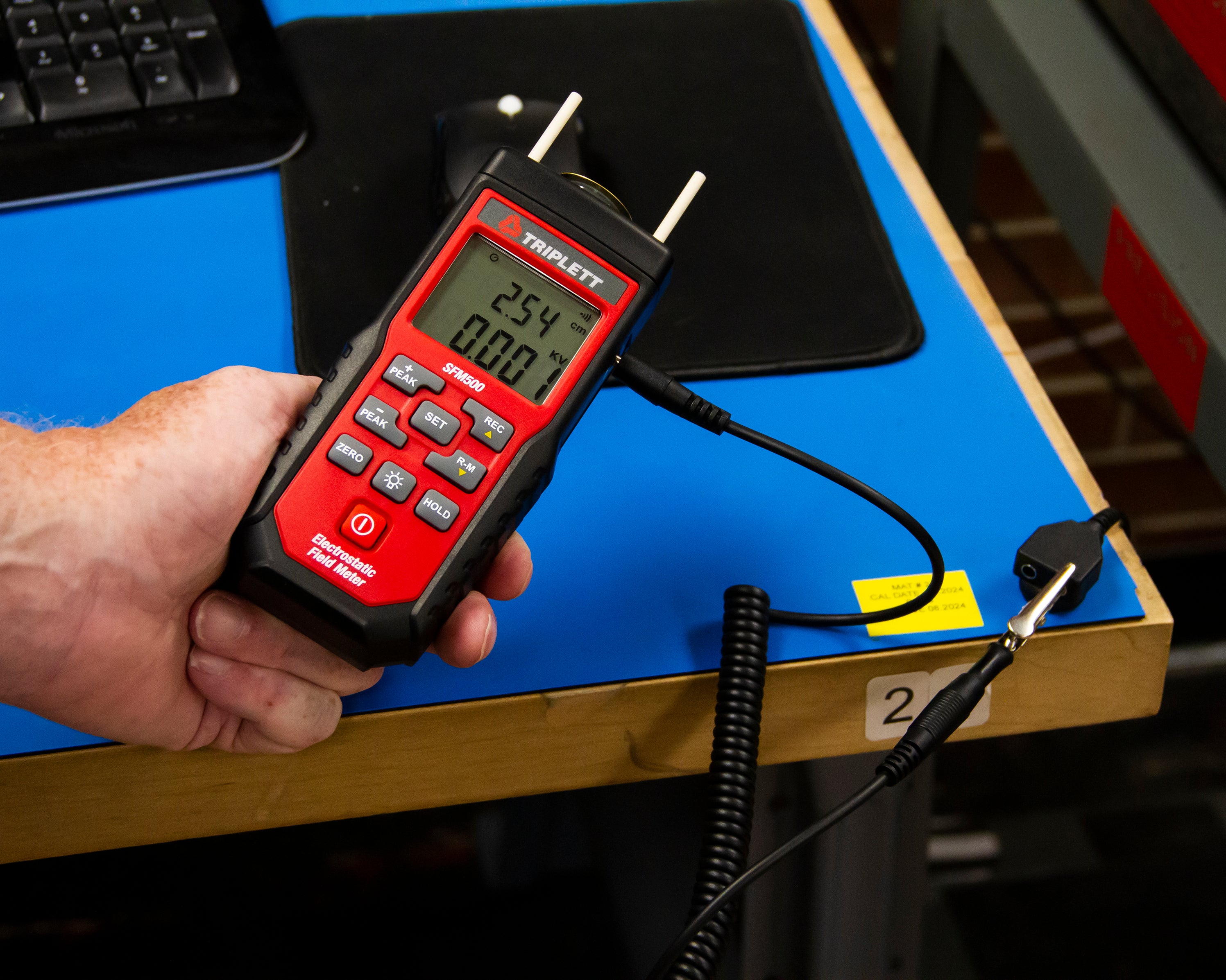 Static Field Meter (SFM500) — Triplett Test Equipment & Tools
