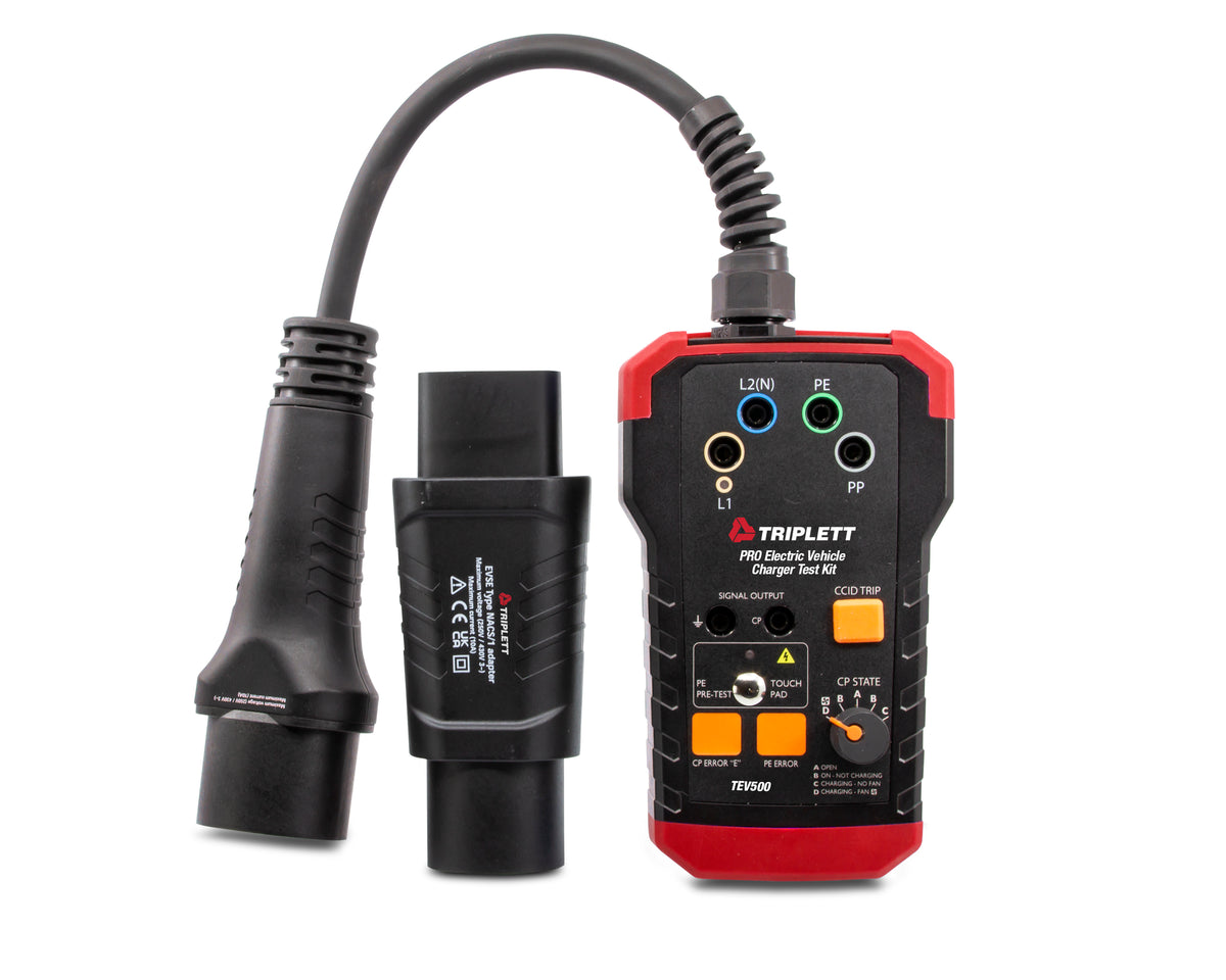 Triplett EV500 Electric Vehicle Tester | EV Charger Diagnostics ...