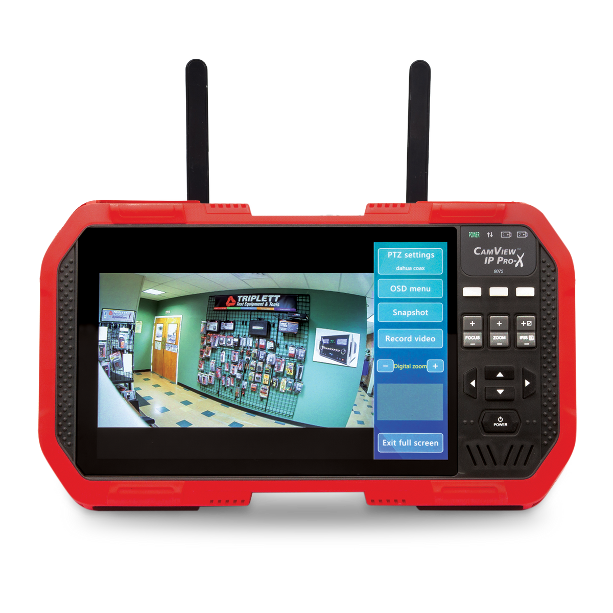 CamView IP Pro- X HD Full Touch Screen Display IP and Analog Security ...