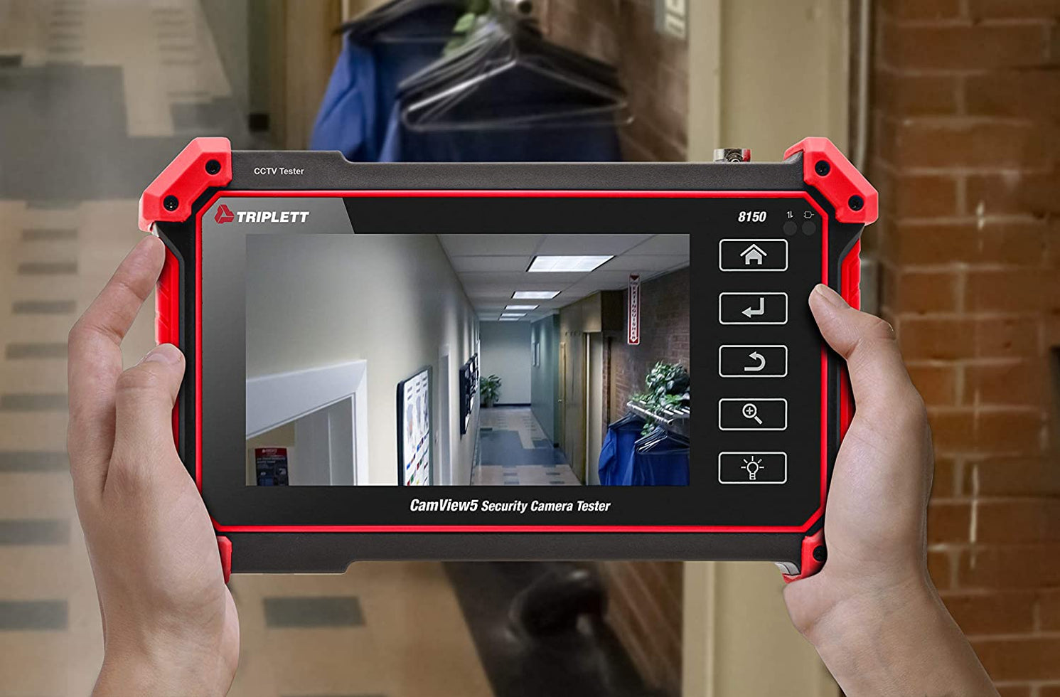 8150 CamView IP Pro 5" 8MP Security Camera Tester — Triplett Test ...