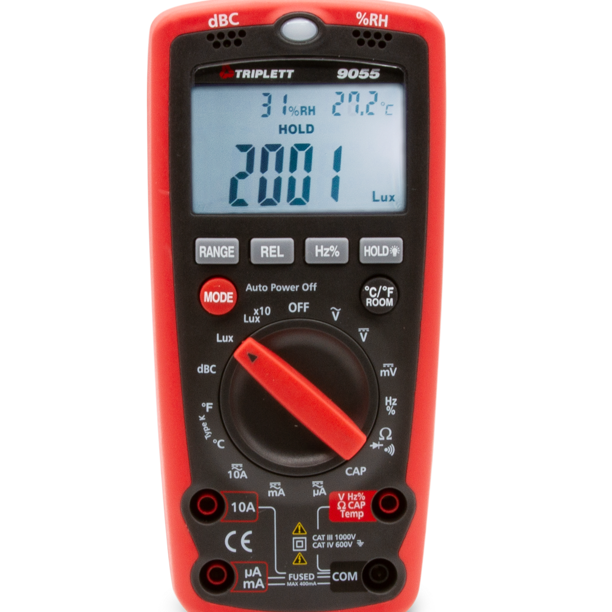 3 ¾ Digit 4000 Count 6-in-1 Digital Multimeter CAT IV 600V - (9055 ...