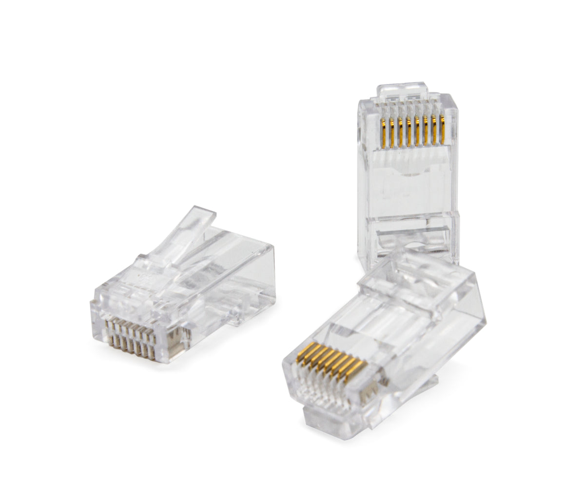 CAT5/6 Connector, Male, 50 Pack - (CAT5-HSP) — Triplett Test Equipment ...