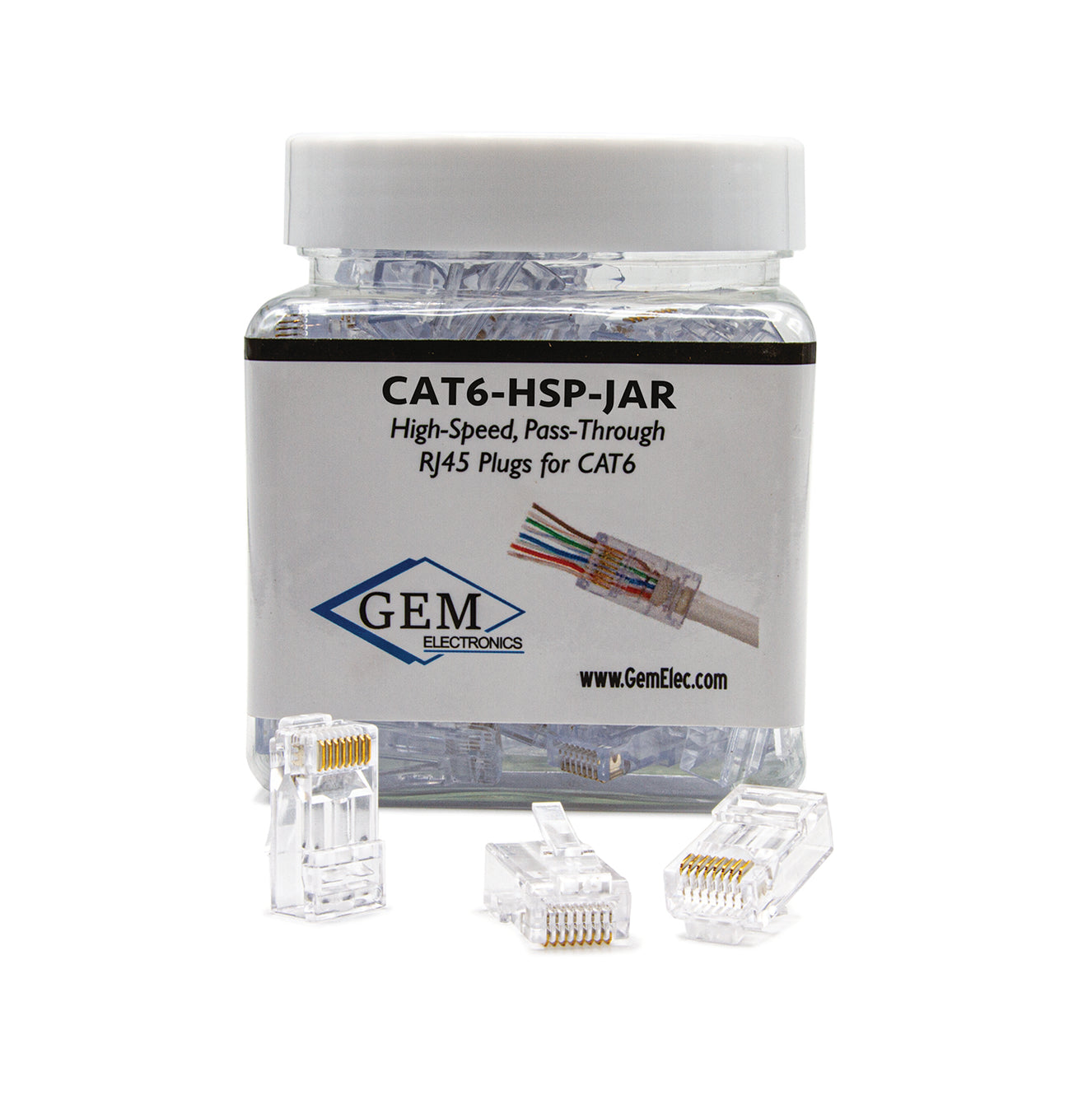 RJ45 CAT 5 & CAT6 Connectors | Network Cable Connectors — Triplett Test ...