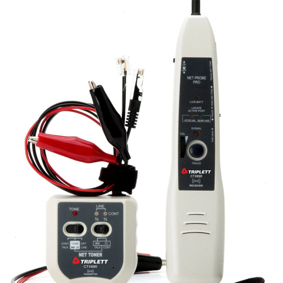 Network Toner and Probe Kit | Cable Toner CTX690 — Triplett Test ...