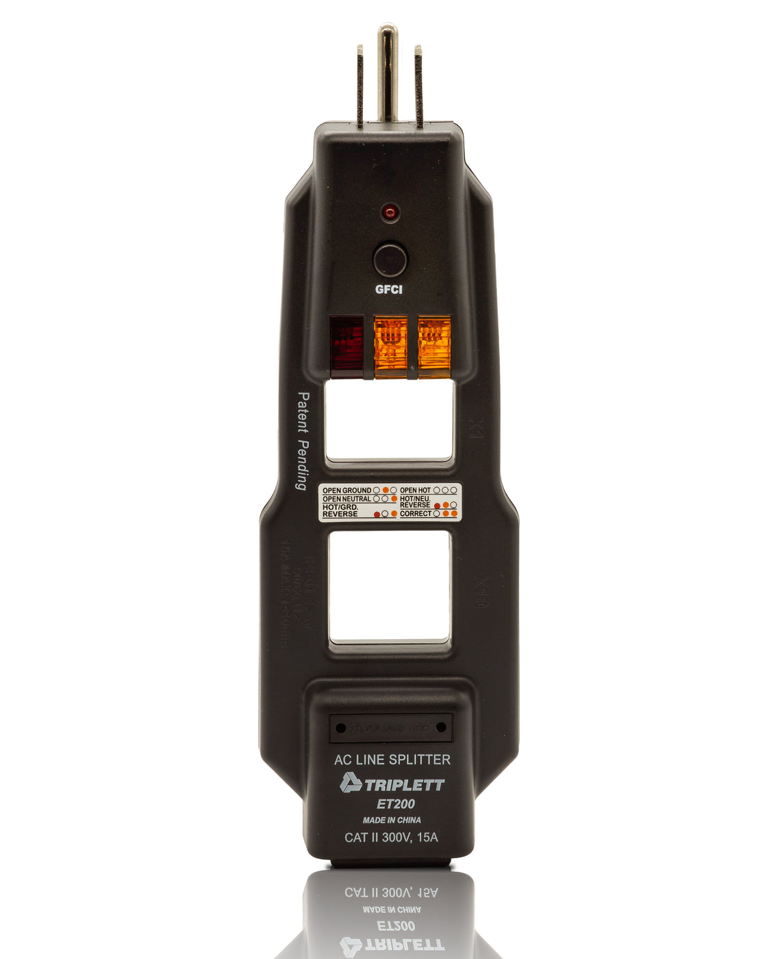 ET200 AC Line Splitter | Commercial Residential GFCI Receptacle Tester ...