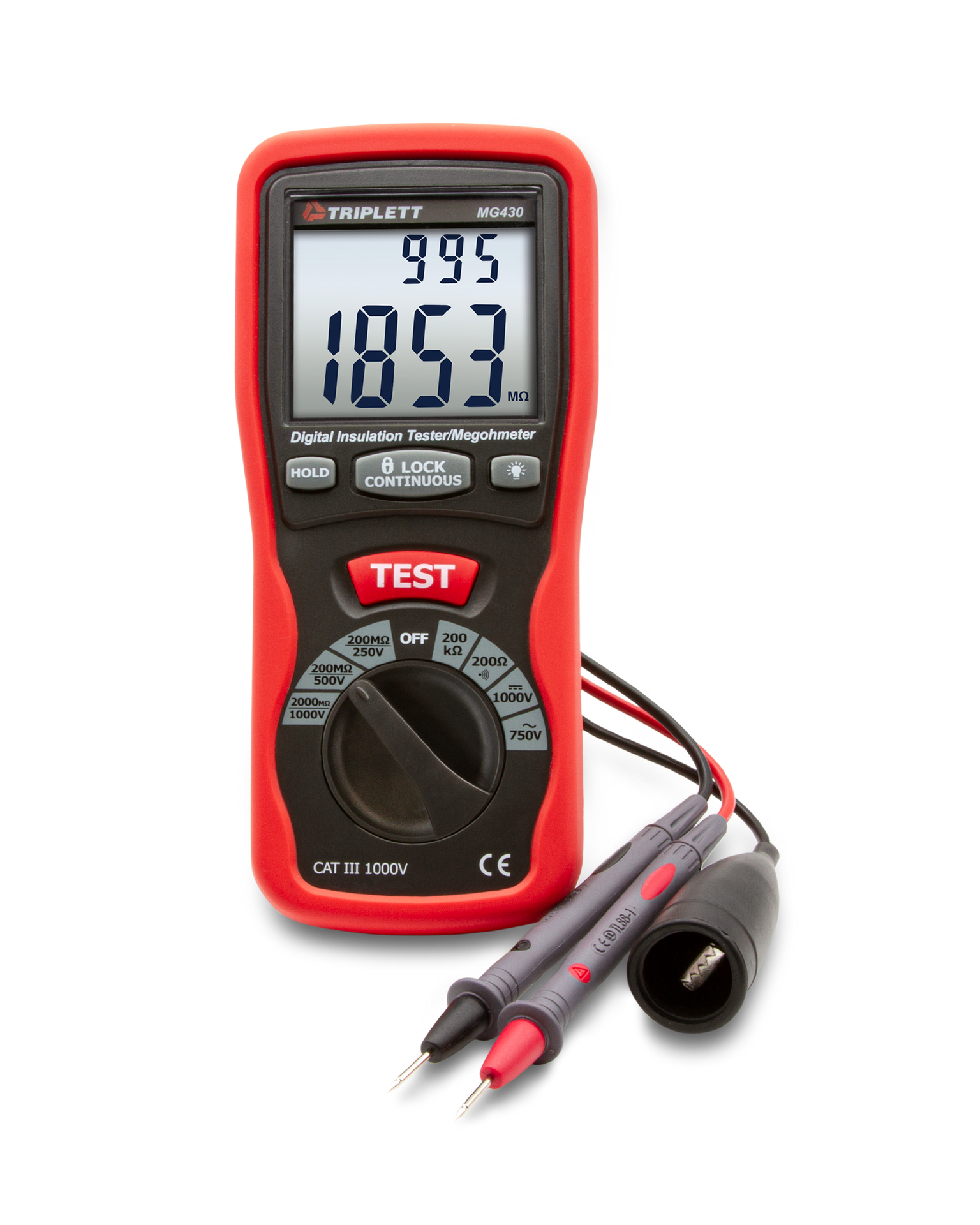 Megohmmeters | Insulation Testers — Triplett Test Equipment & Tools
