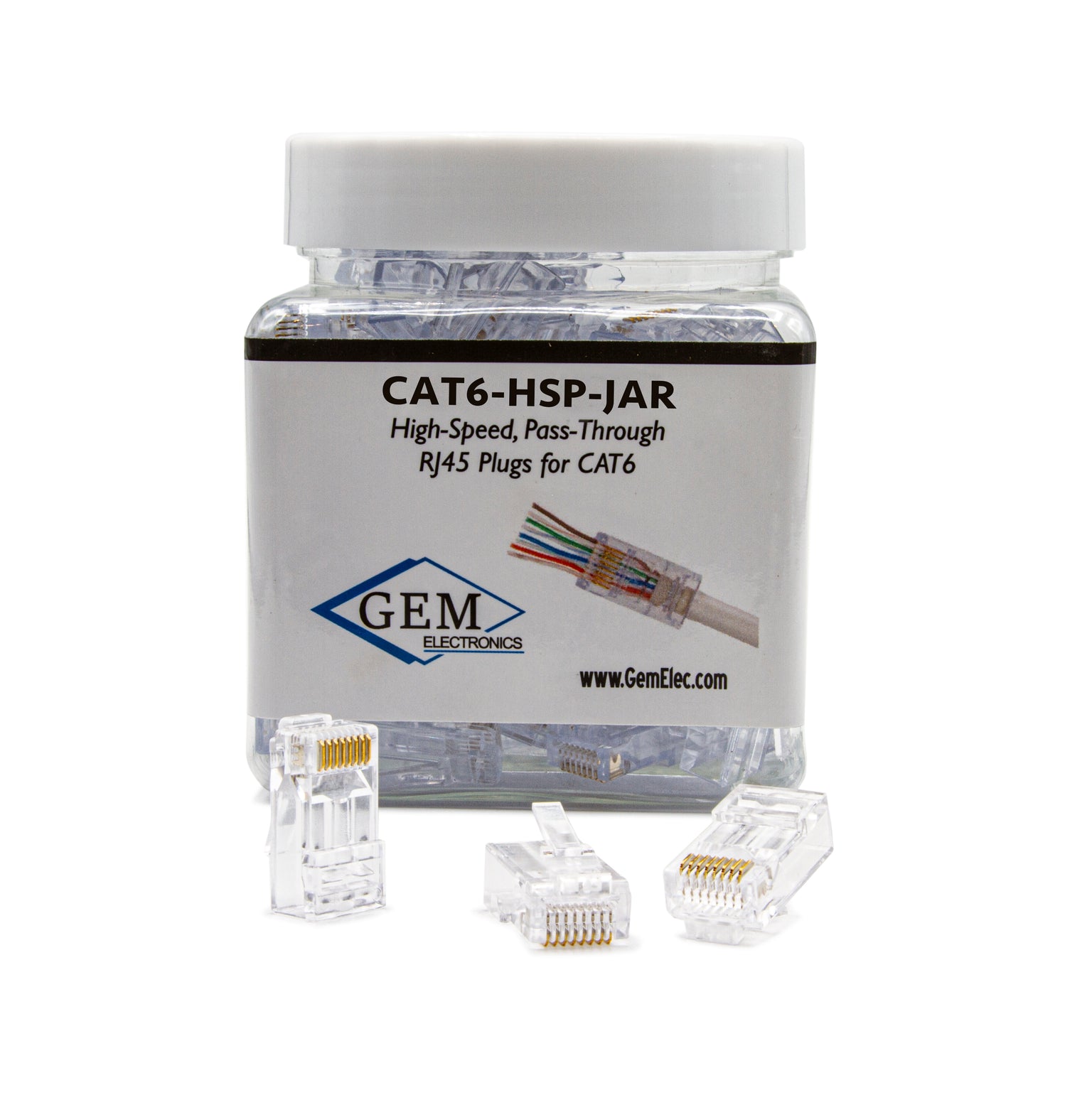 RJ45 CAT 5 & CAT6 Connectors | Network Cable Connectors — Triplett Test ...