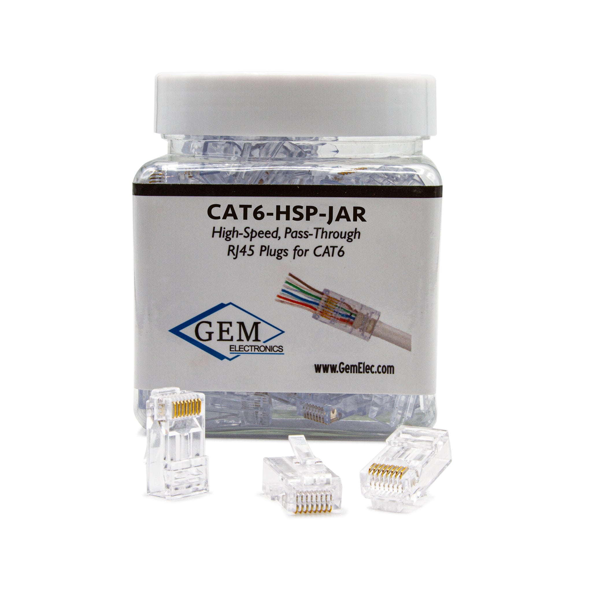 RJ45 CAT 5 & CAT6 Connectors | Network Cable Connectors — Triplett Test ...