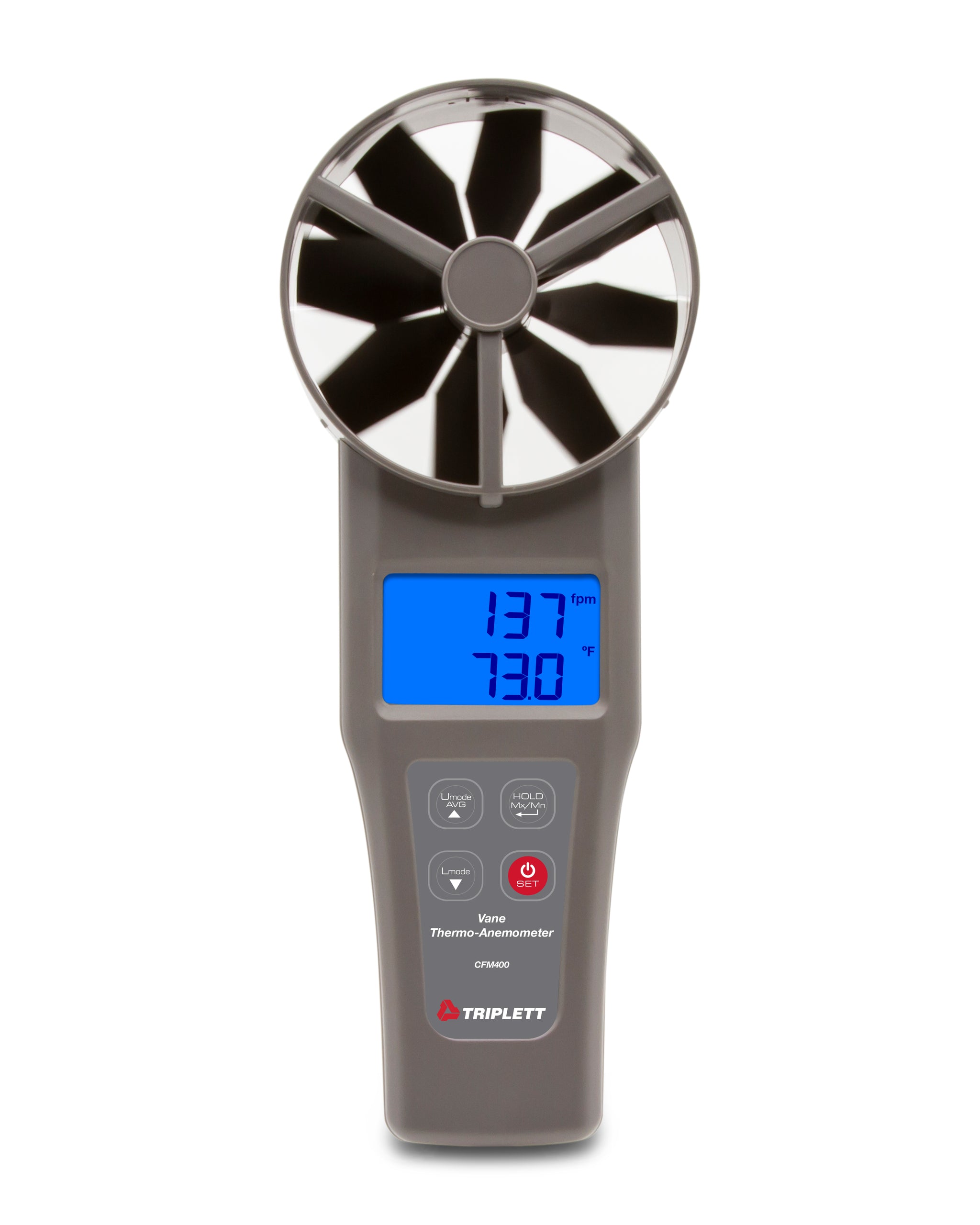 Pocket Thermo Anemometer | CFM/CMM Thermo-Anemometer — Triplett Test ...