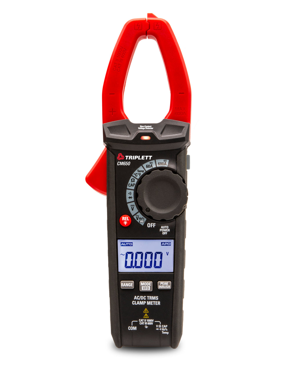 True RMS Clamp Meter | AC DC Clamp Multimeter — Triplett Test Equipment ...
