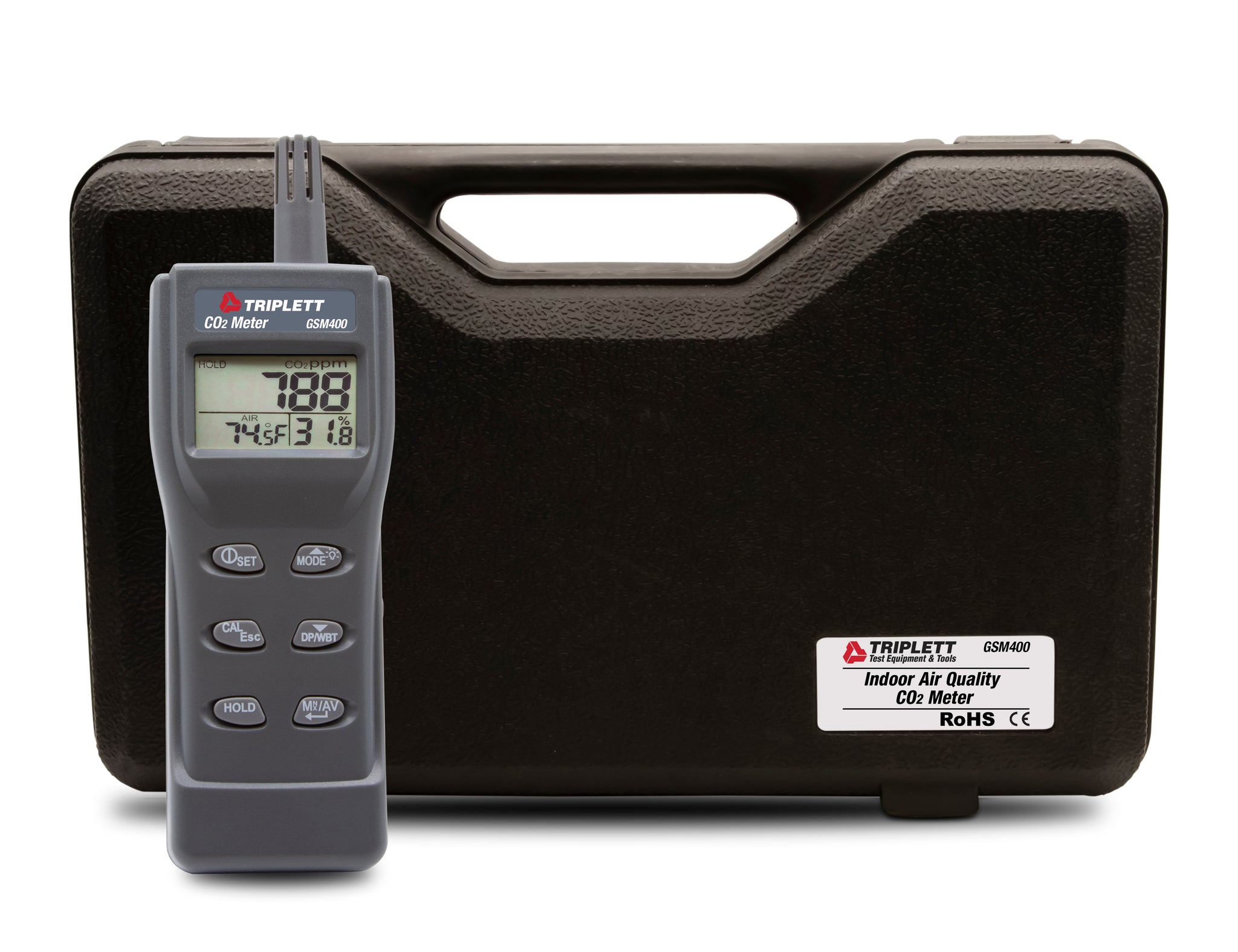 Portable CO2 Meters | CO Monitors | Handheld CO Meters — Triplett Test ...