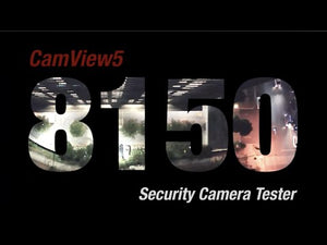 8150 CamView IP Pro 5" 8MP Security Camera Tester — Triplett Test ...