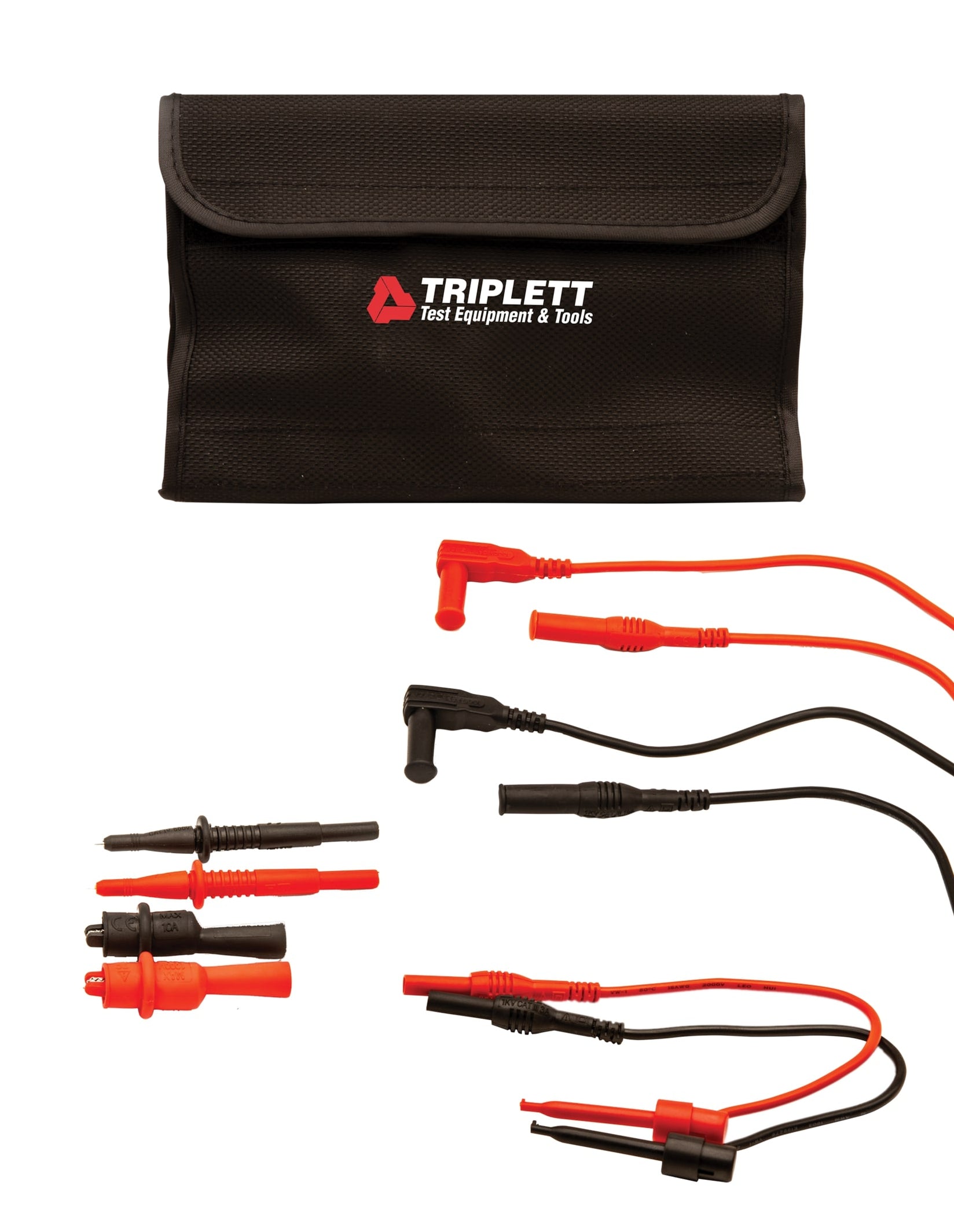 Multimeter Test Leads Kit | Electrical Test Probes & Clips — Triplett ...