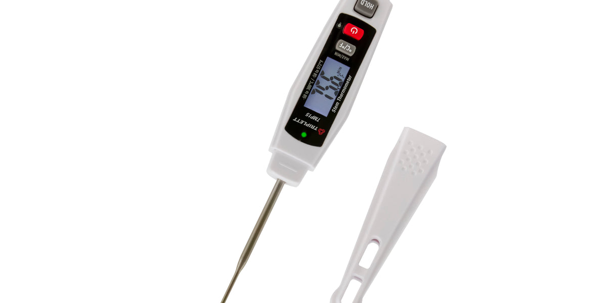 Stem Thermometer with Alarm - (TMP15) — Triplett Test Equipment & Tools