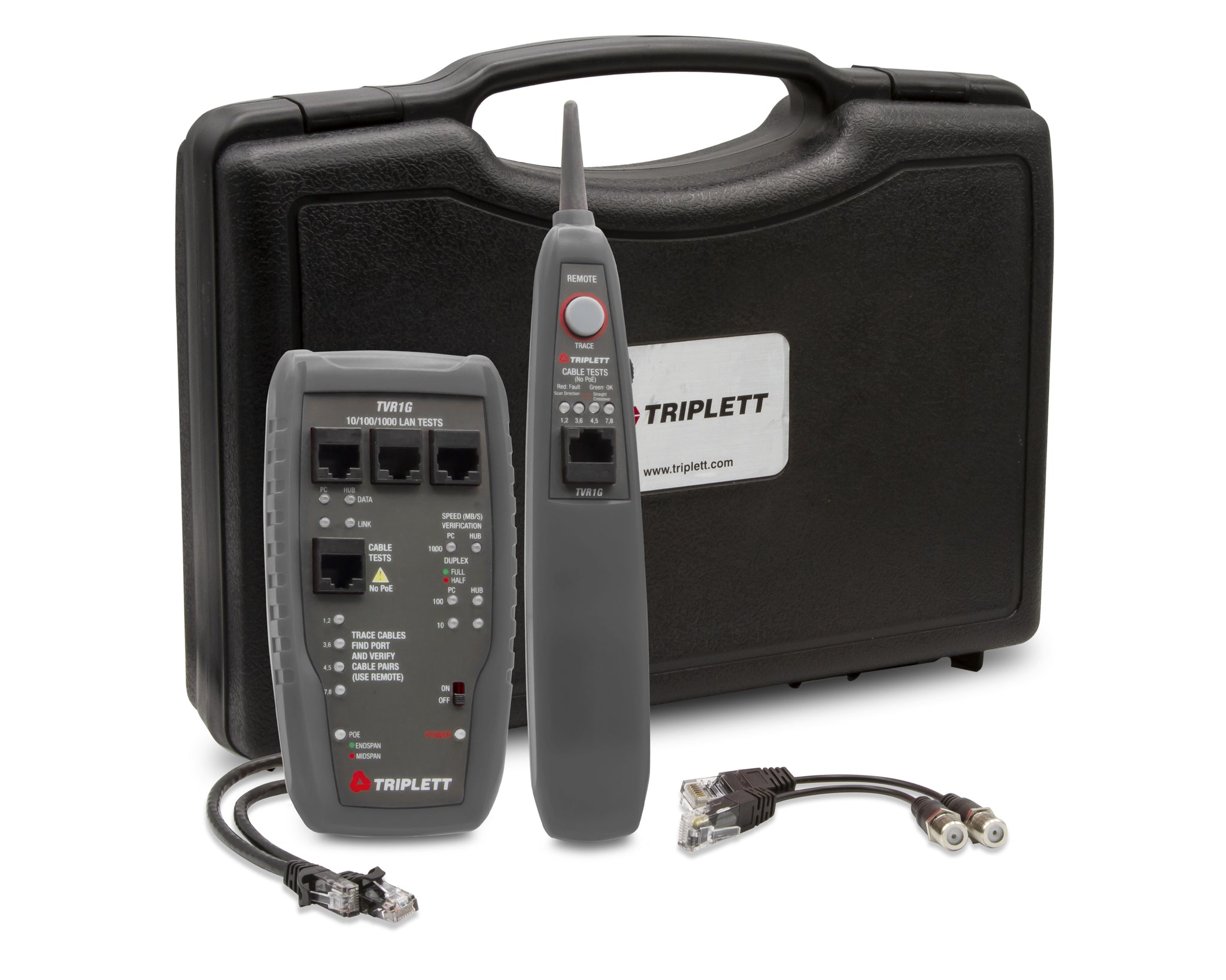 LAN Testers | Network Cable Testers | Copper Cable Tester — Triplett ...